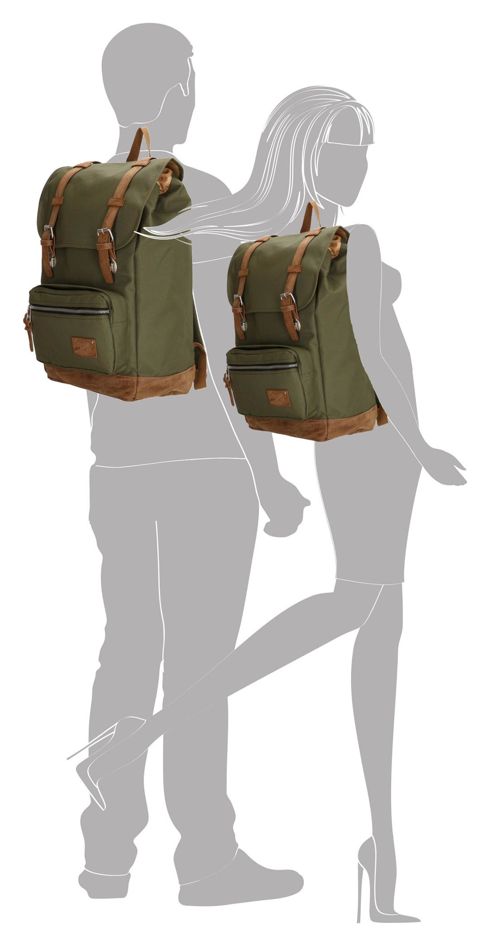 Enrico Benetti Santiago 46162 Olive 23 L | Coolboty.cz – obuv, boty a ...